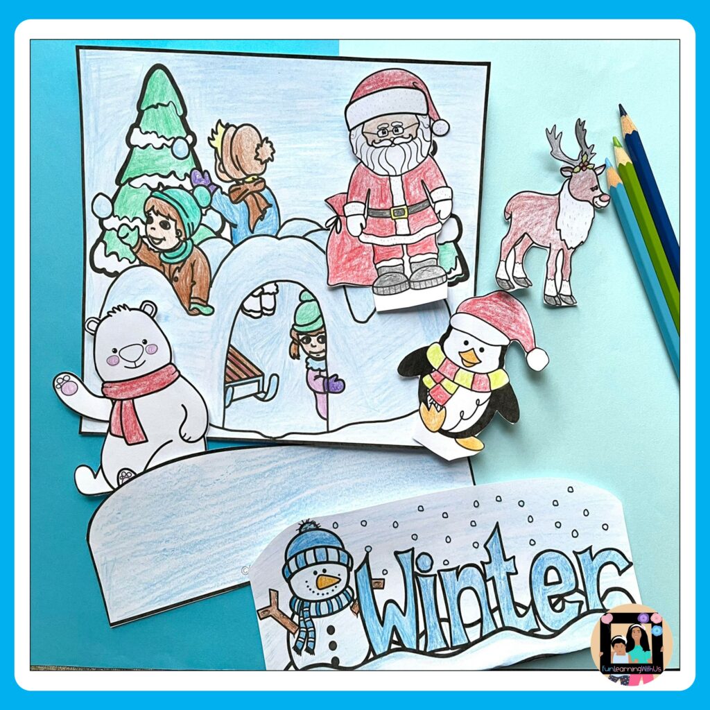 Winter 3D Craft | Holiday Around The World Craft - Made By Teachers