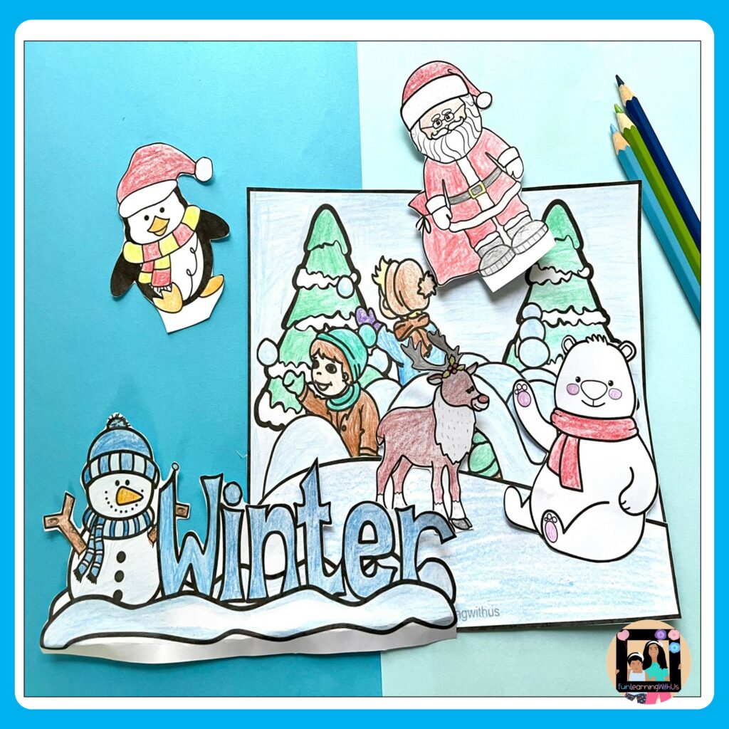 Winter 3D Craft | Holiday Around The World Craft - Made By Teachers