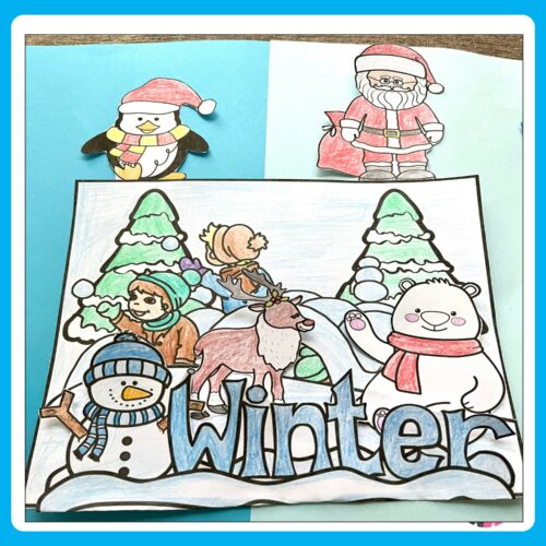 Winter 3D Craft | Holiday Around The World Craft - Made By Teachers