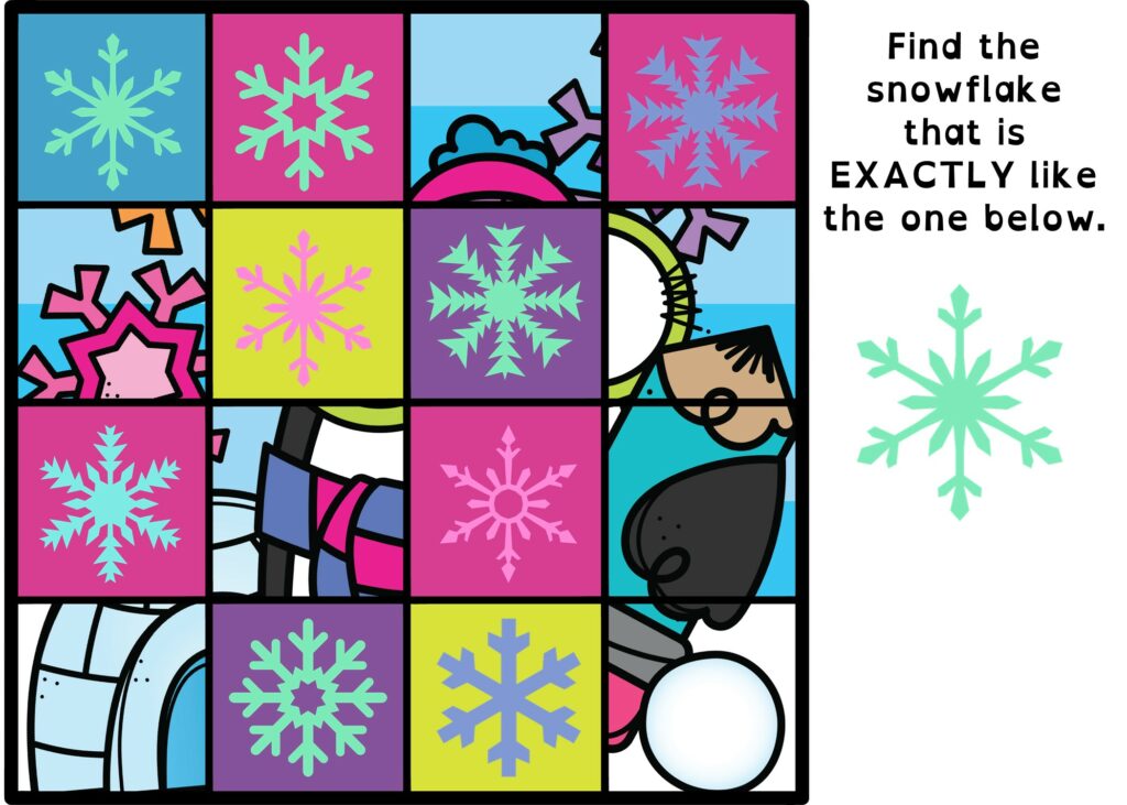 Winter Boom Card Mystery Picture Puzzle | Made By Teachers