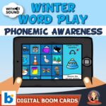 Winter Phonemic Awareness Activities Boom Cards | Made By Teachers