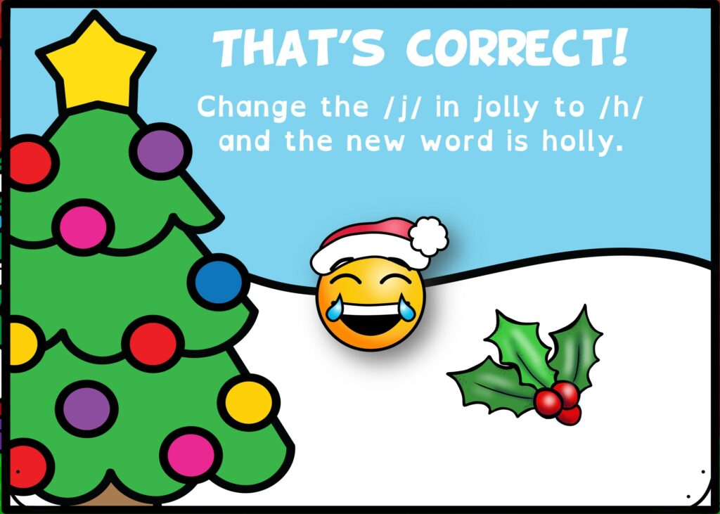 Phonemic Awareness Boom Card Holiday Bundle - Made By Teachers