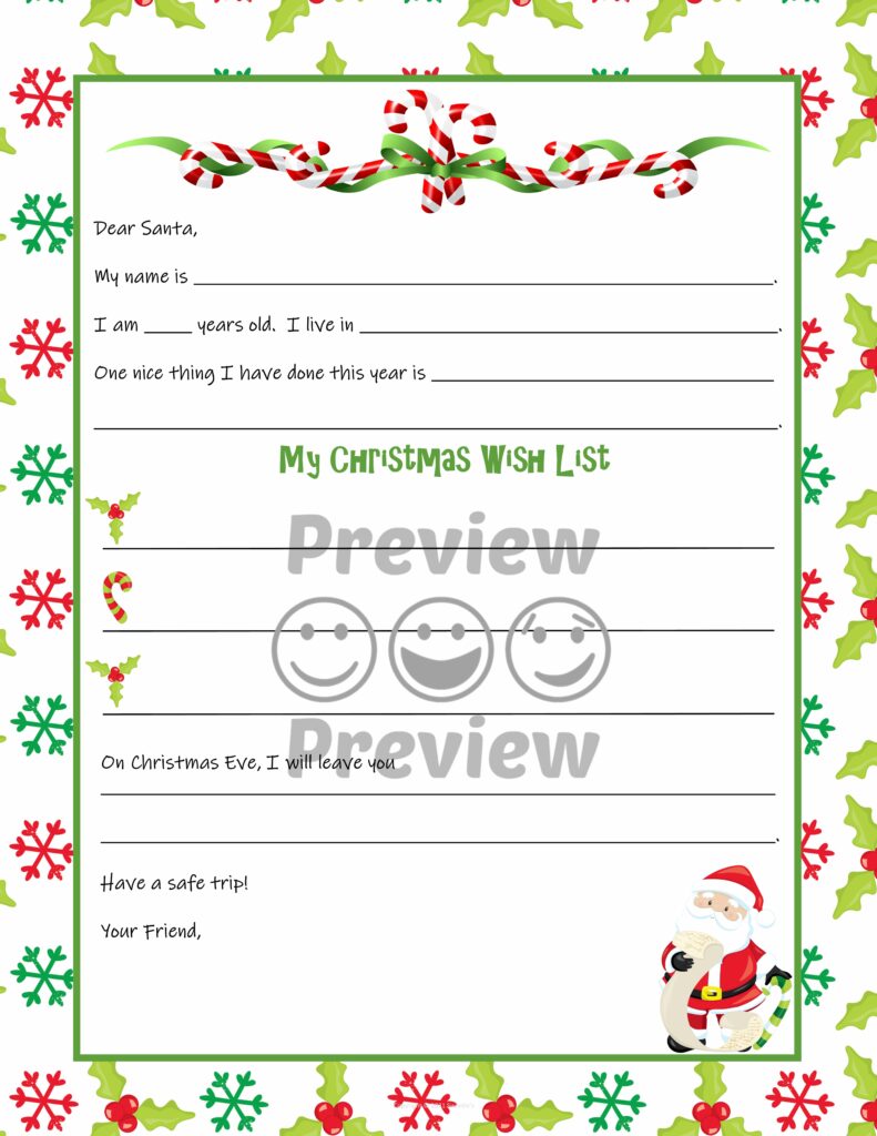 Letters to Santa - Made By Teachers