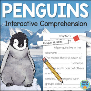 PENGUINS Interactive Reading Comprehension - Made By Teachers