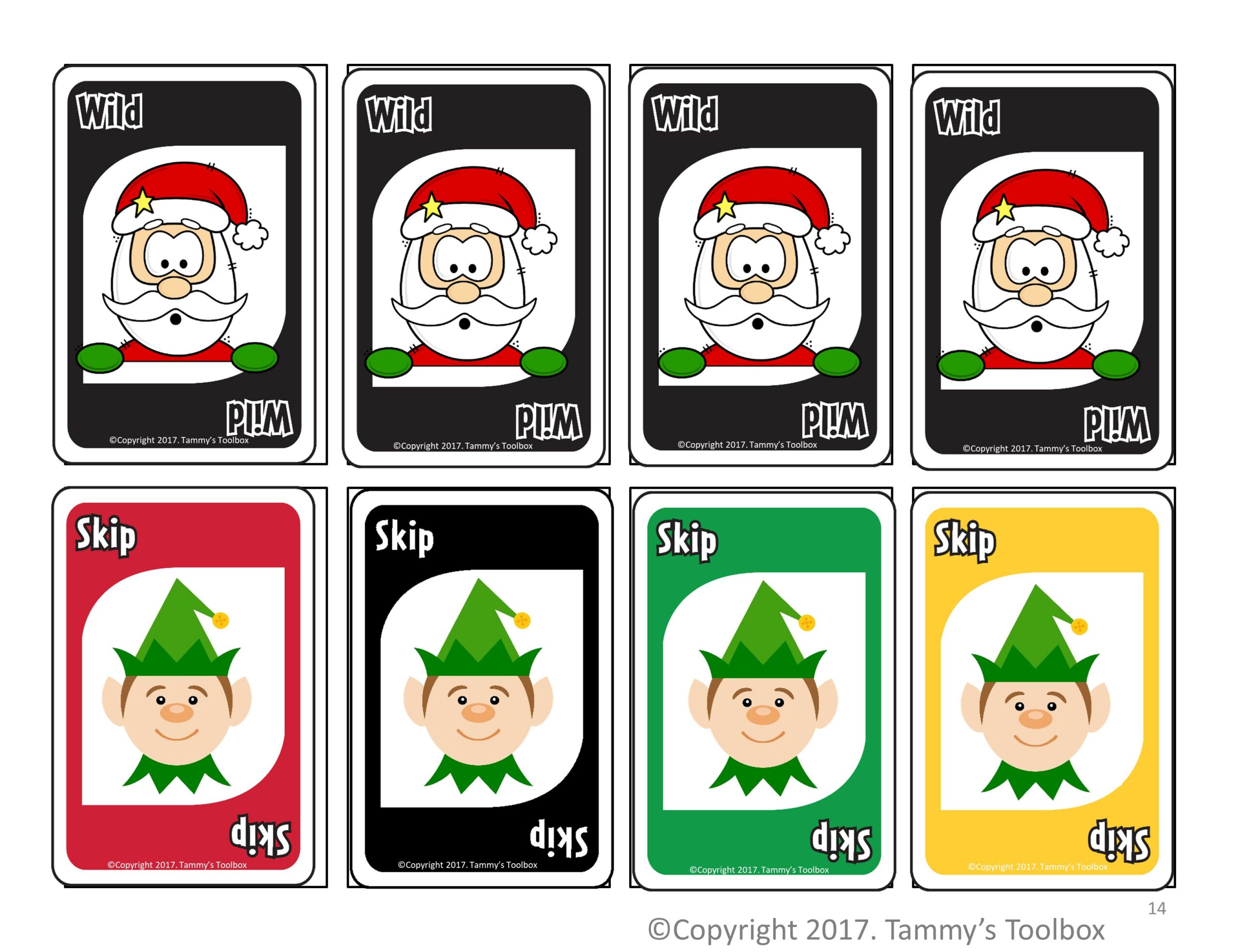 Christmas Holiday Card Game and Activities | Made By Teachers