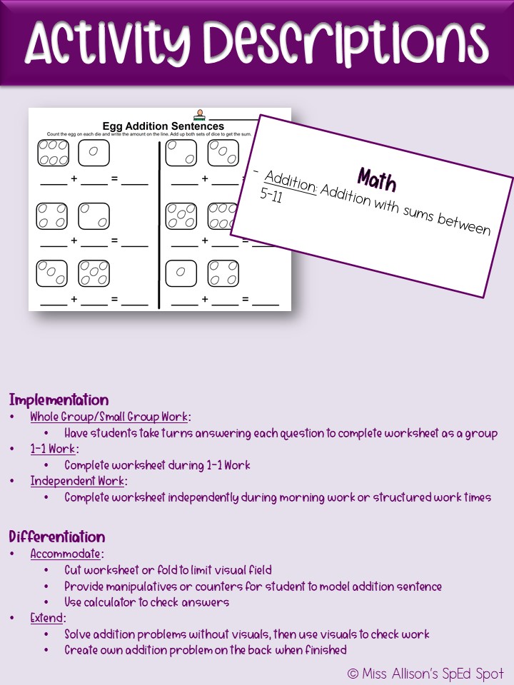 Farm Animals Thematic Unit for Elementary SpEd - Made By Teachers
