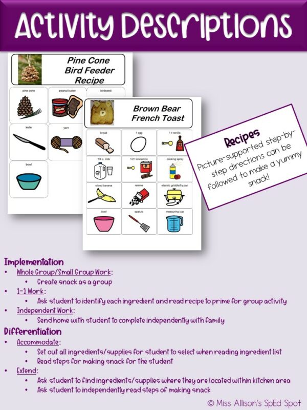Forest Animals Thematic Unit for Elementary SpEd | Made By Teachers