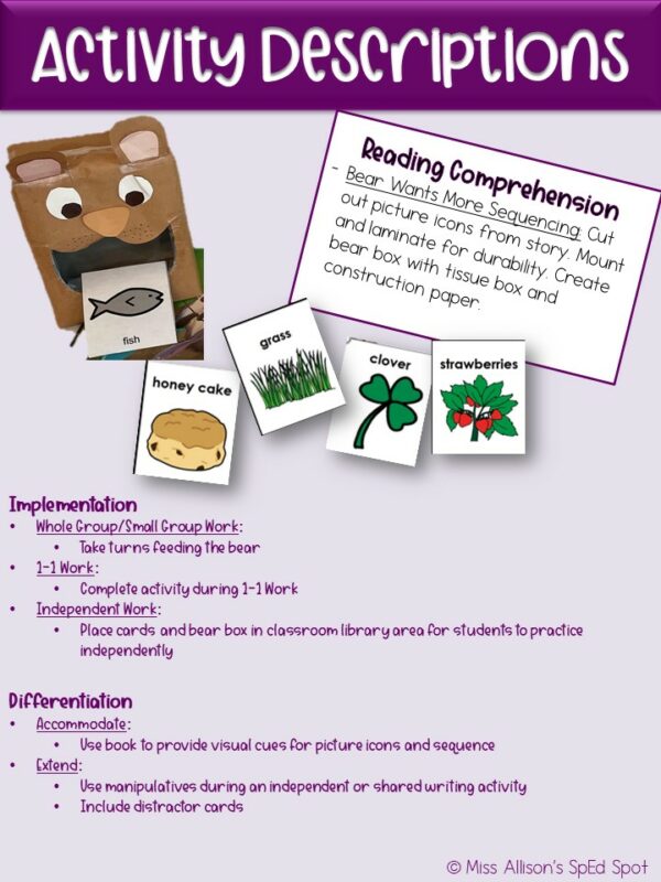 Forest Animals Thematic Unit for Elementary SpEd | Made By Teachers