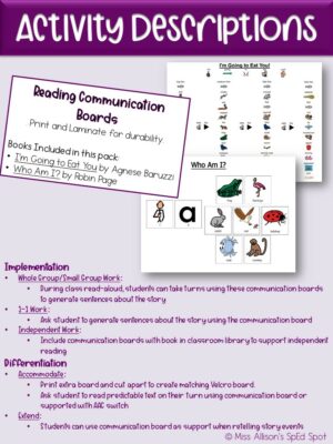 Animal Traits and Food Chains Thematic Unit | Made By Teachers