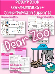 Dear Zoo Book Supports for Special Education | Made By Teachers