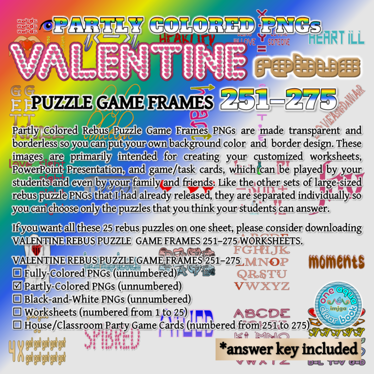 ENVIRONMENTAL Rebus Puzzle Party Game Cards 426–450 | Made By Teachers