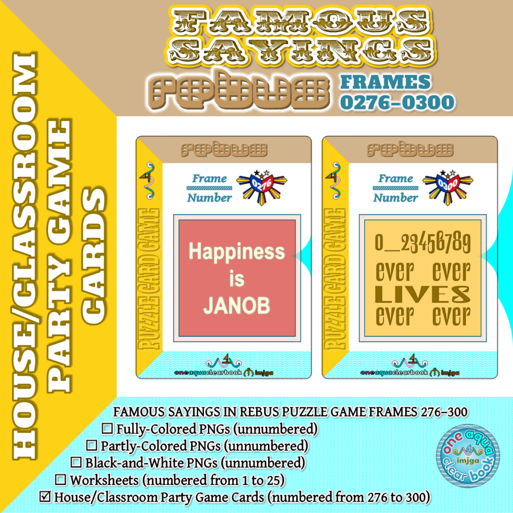 Black-and-White Rebus Puzzle Game Frames 1-100 PNG | Made By Teachers