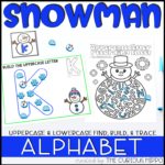 Alphabet Tracing - Snowman - Made By Teachers