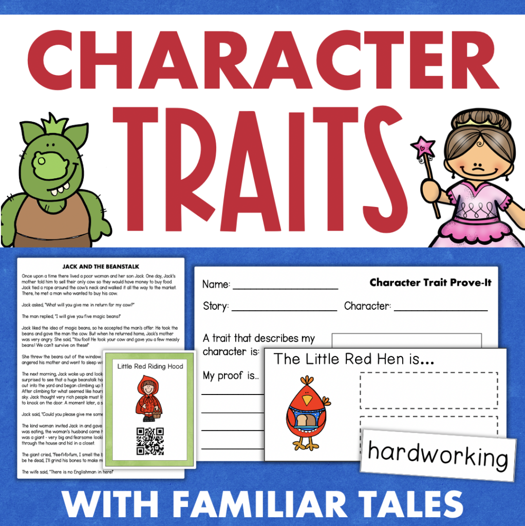 Character Traits Activities Using Fairy Tales | Made By Teachers