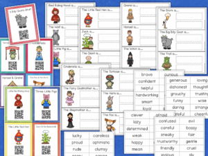 Character Traits Activities Using Fairy Tales - Made By Teachers