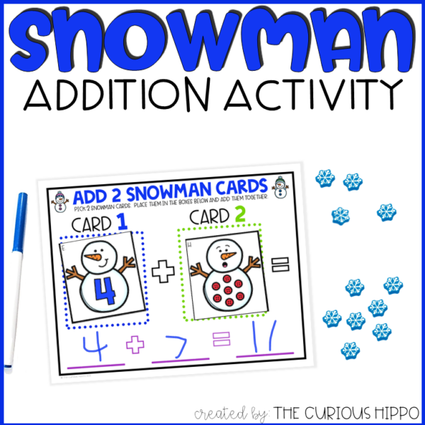 Snowman Numbers 0-20 practice - Made By Teachers