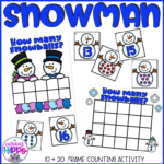 Snowman Numbers 0-20 practice - Made By Teachers