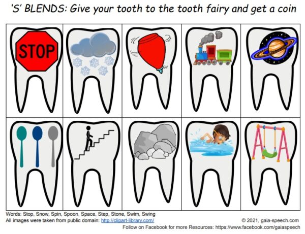 Give tooth to tooth fairy game articulation: CVC, | Made By Teachers