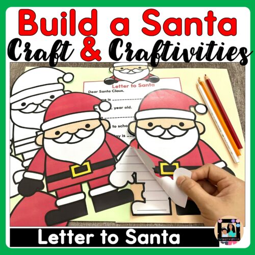Letter to Santa | Build a Santa Craft & Craftivity | Made By Teachers