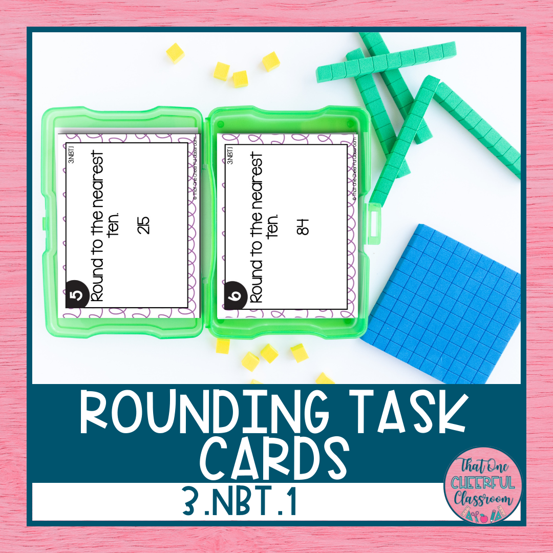 Rounding To The Nearest 10 And 100 Task Cards Made By Teachers Rounding To The Nearest 10 And 100 Task Cards Made By Teachers