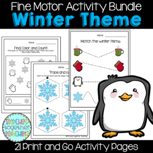 Winter Fine Motor Activity Center | Made By Teachers