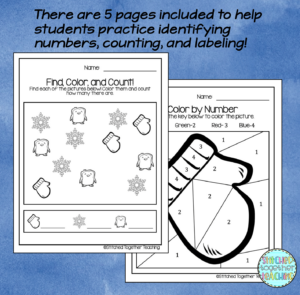 Winter Fine Motor Activity Center | Made By Teachers