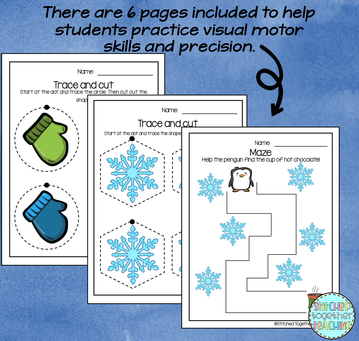 Winter Fine Motor Activity Center | Made By Teachers