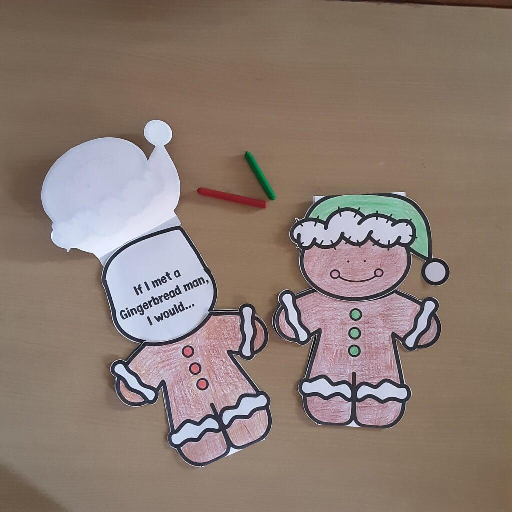 Gingerbread Writing Craft | Gingerbread Man Crafts | Made By Teachers