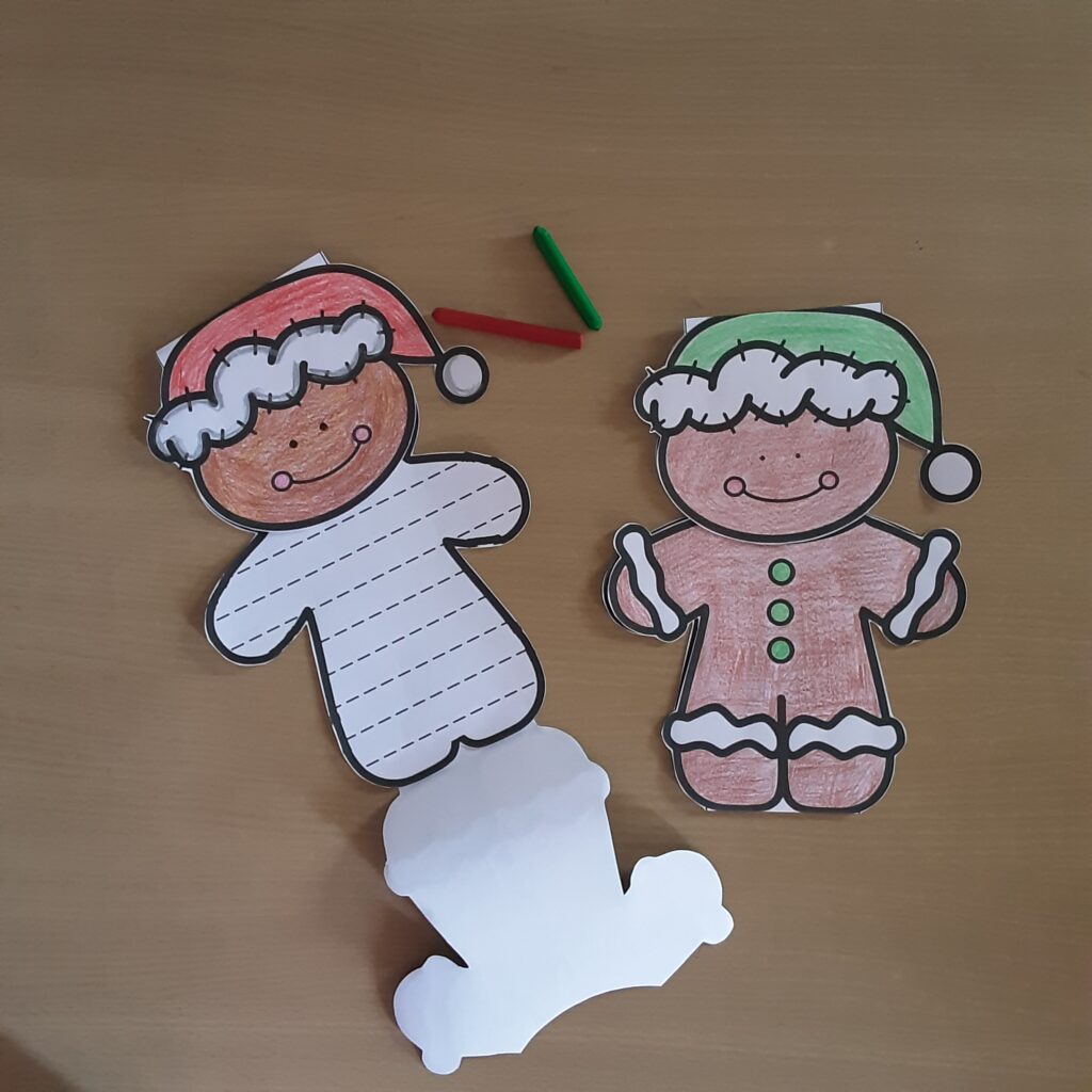 Gingerbread Writing Craft | Gingerbread Man Crafts | Made By Teachers