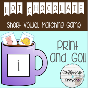Short Vowel Hot Chocolate Sort - Made By Teachers