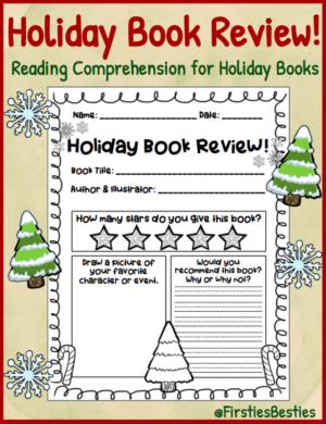 Holiday Book Review! Reading Comprehension for Fun - Made By Teachers