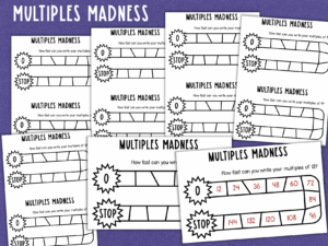 Multiplication Facts Fluency Practice Drills Trick - Made By Teachers