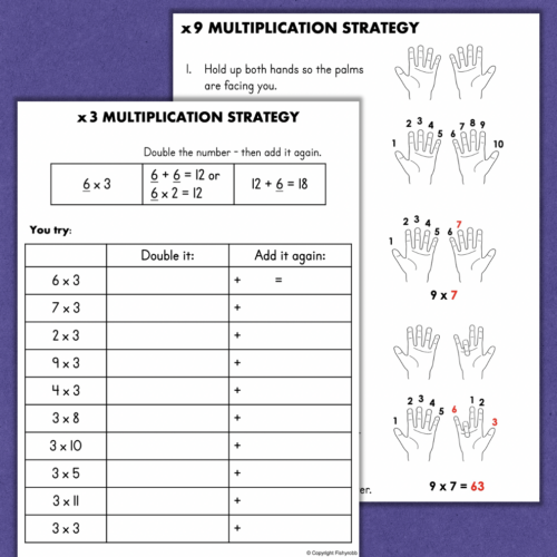 Multiplication Facts Fluency Practice Drills Trick - Made By Teachers