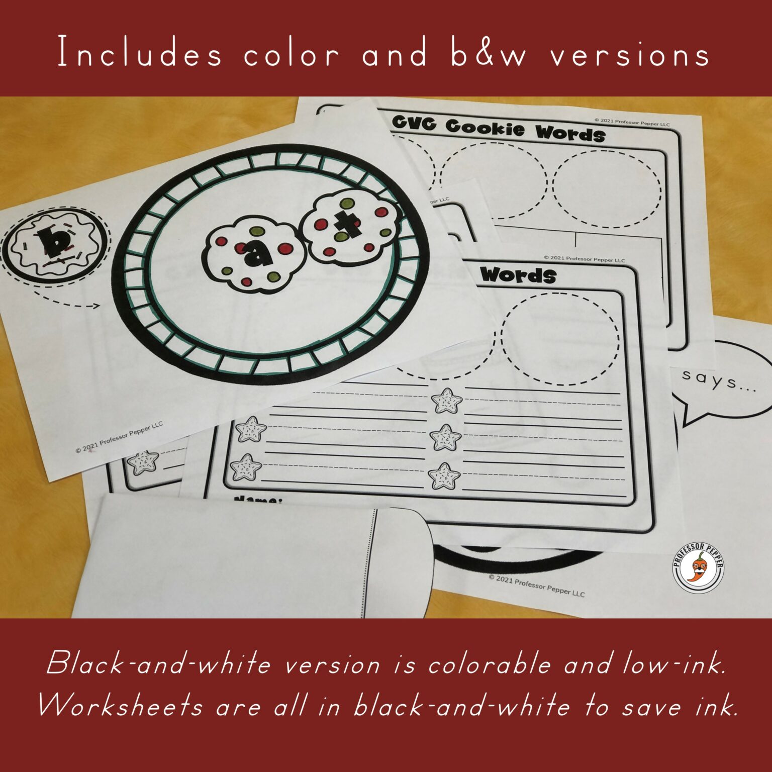 CVC Cookies - CVC Word Family Game & Worksheets | Made By Teachers