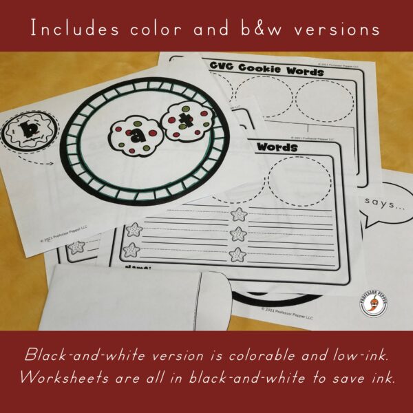 CVC Cookies - CVC Word Family Game & Worksheets | Made By Teachers