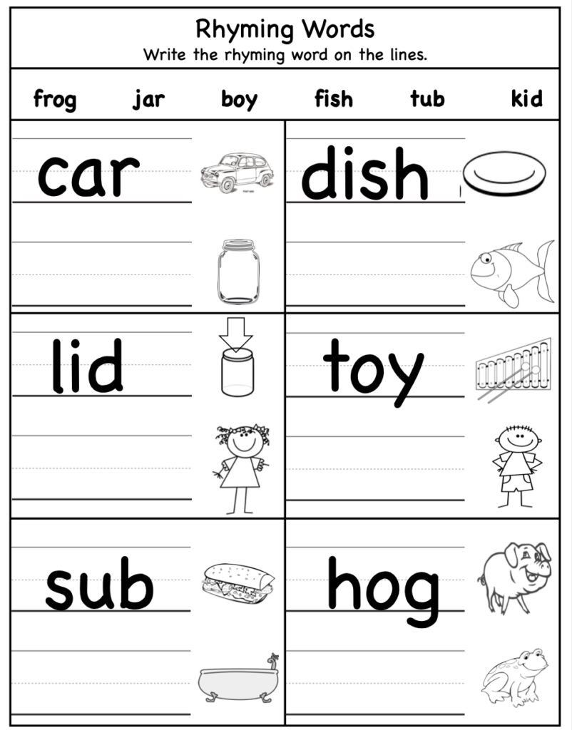 Rhyme Time Pocket Chart and More - Made By Teachers