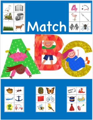ABC Match Pocket Chart, Match Letters to Words | Made By Teachers