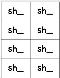 Consonant Digraph ch, sh, th, wh Pocket Chart Match - Made By Teachers
