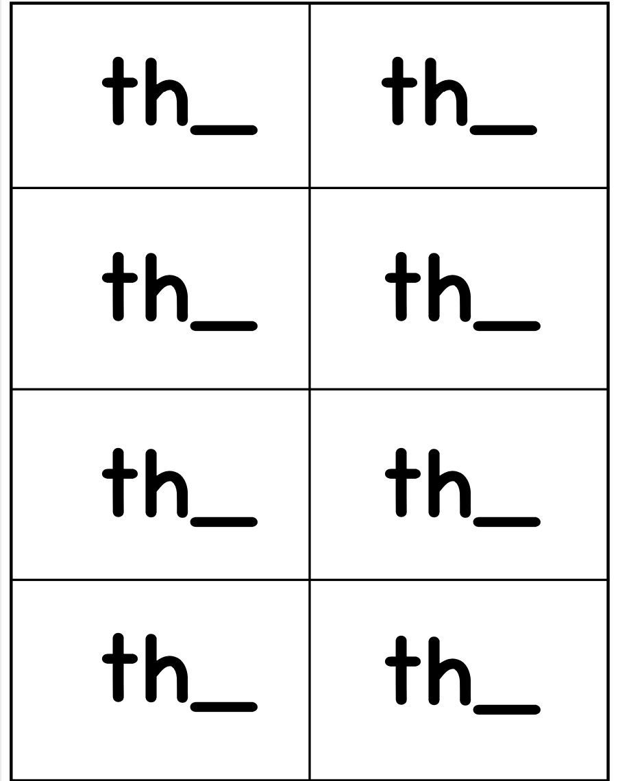 Consonant Digraph ch, sh, th, wh Pocket Chart Match - Made By Teachers