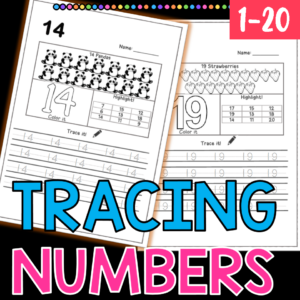Tracing Numbers 1-20 | Writing Numbers 1-20 - Made By Teachers