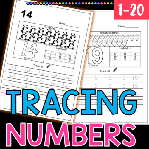 Tracing Numbers 1-20 | Writing Numbers 1-20 - Made By Teachers