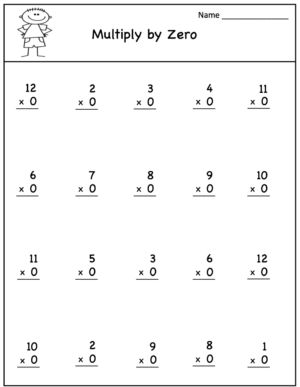 Basic Multiplication to 4 Digit by 1 Digit - Made By Teachers