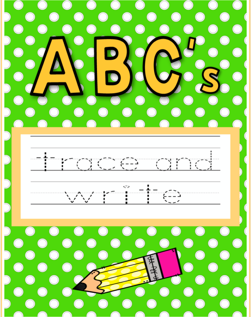 Trace and Write ABC's - Made By Teachers