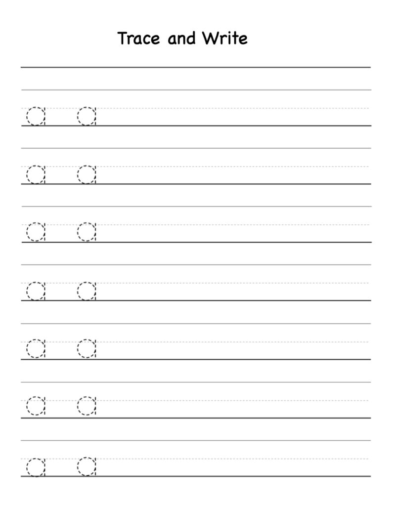 Trace and Write ABC's - Made By Teachers