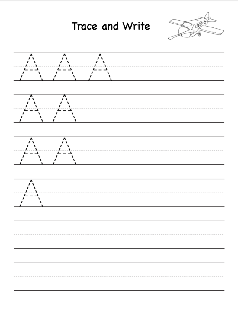 Trace and Write ABC's - Made By Teachers
