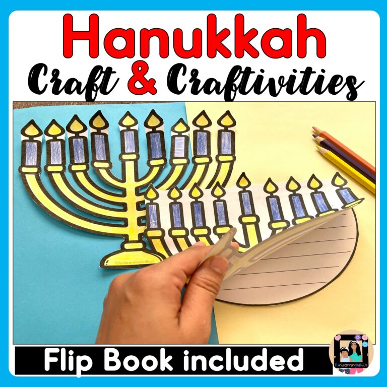 Hanukkah Craft | Hanukkah craftivity - Made By Teachers