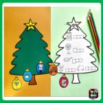 Christmas Tree Word Family Craft Bundle | Made By Teachers