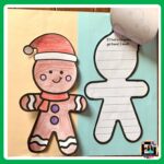 GINGERBREAD MAN Writing CRAFT Christmas Activities - Made By Teachers