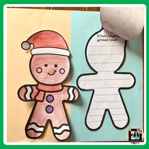 GINGERBREAD MAN Writing CRAFT Christmas Activities - Made By Teachers