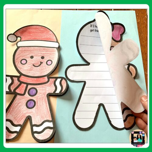 GINGERBREAD MAN Writing CRAFT Christmas Activities - Made By Teachers